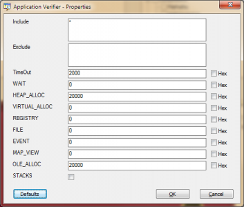 Application Verifier: Save your memory! Debug your apps! Also, hax.